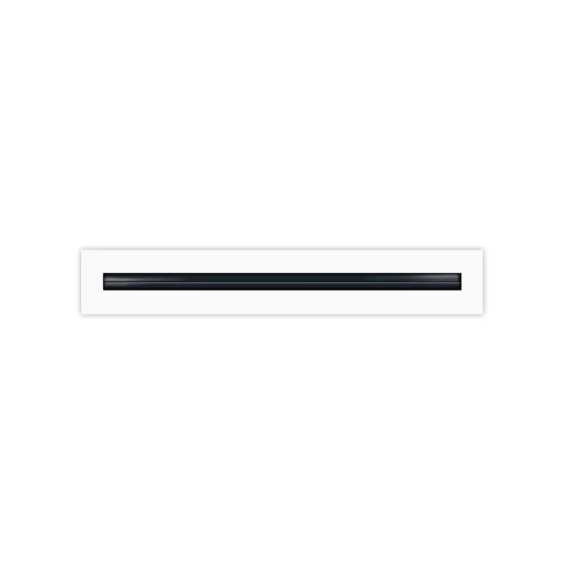 Linear Slot Diffuser - 1 Slot - White - Modern AC Vent Cover - Icasa ...