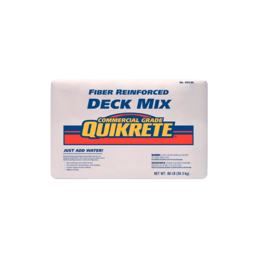 Quikrete Fiber-Reinforced Deck Mix (No. 1251-80) - Icasa USA Building ...